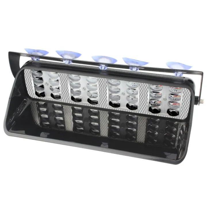 ใหม่รถ High Beam Counter-Attack Light S32LED Sucker-Type Strobe Light ...