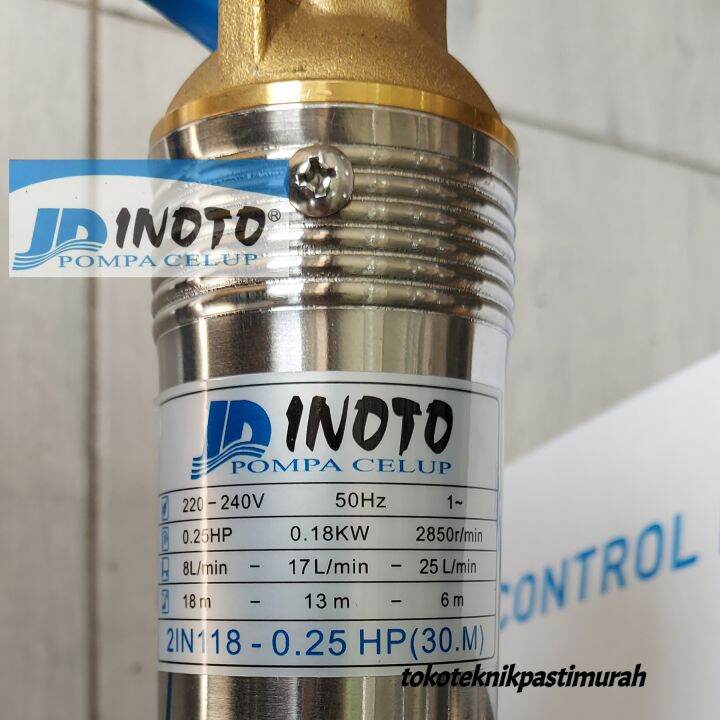 Pompa Submersible Sible Inoto 2in 2" 2dim 2 dim Pompa Celup + CONTROL ...