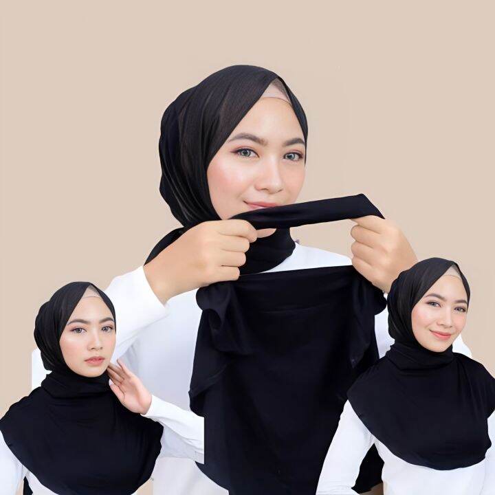 Inner Neck Cover Black Edition/ Inner Neck Half / Inner Tutup Leher Dan ...