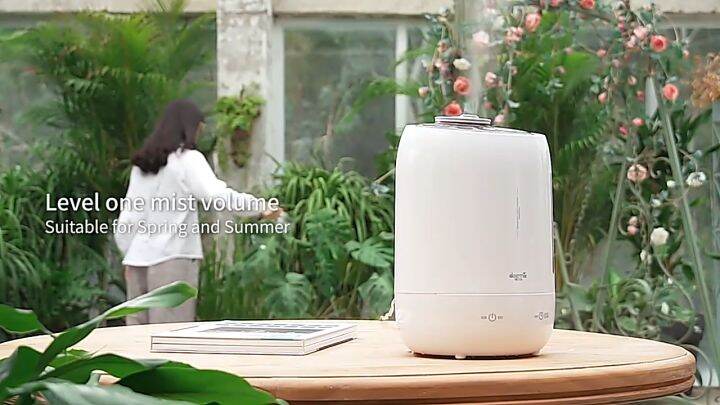 Deerma 5L Humidifier F600 Air Ultrasonic Humidifier Three Gear Touch ...