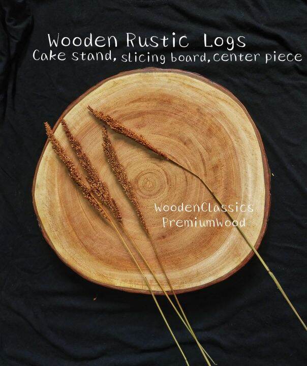 HEAVY DUTY wooden logs( chopping, slicing, cutting, serving board ...