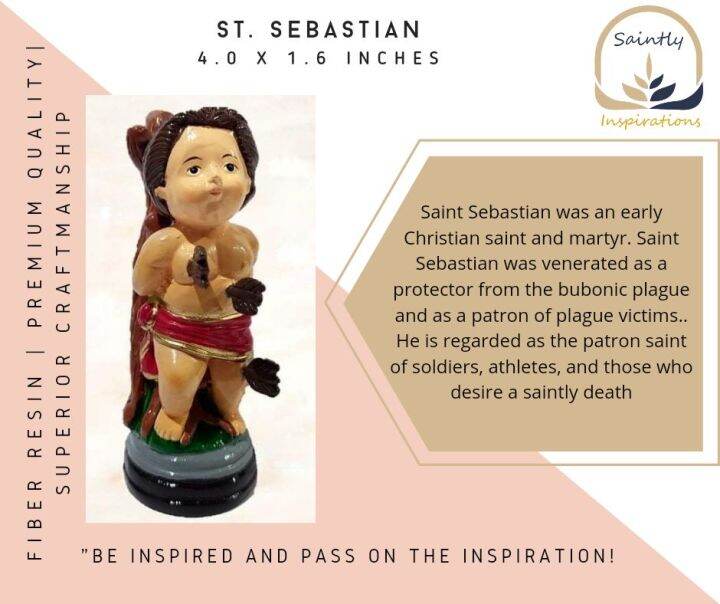 St. Sebastian | Chibi Saints by Saintly Inspirations | Lazada PH