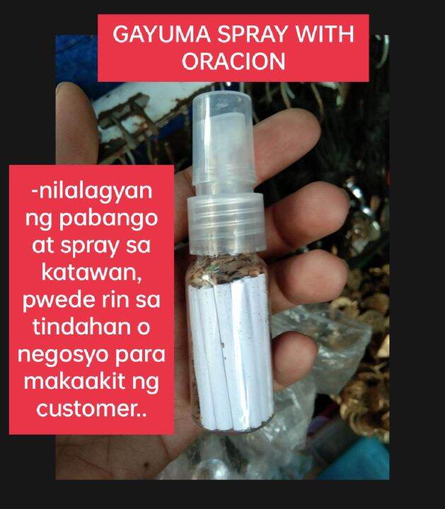 GAYUMA SPRAY WITH ORACION | Lazada PH