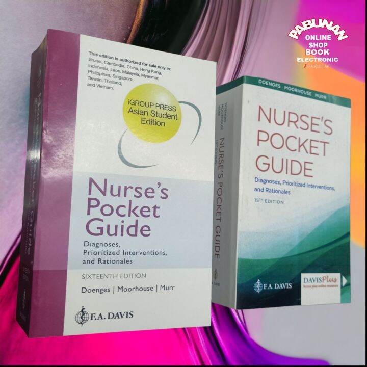 Nurse's Pocket Guide 16th edition | Lazada PH