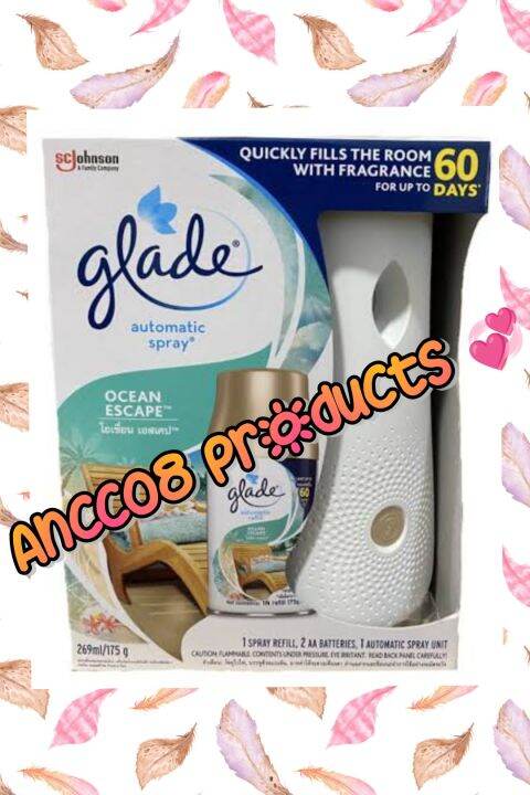 Glade automatic spray OCEAN ESCAPE SCENT | Lazada PH