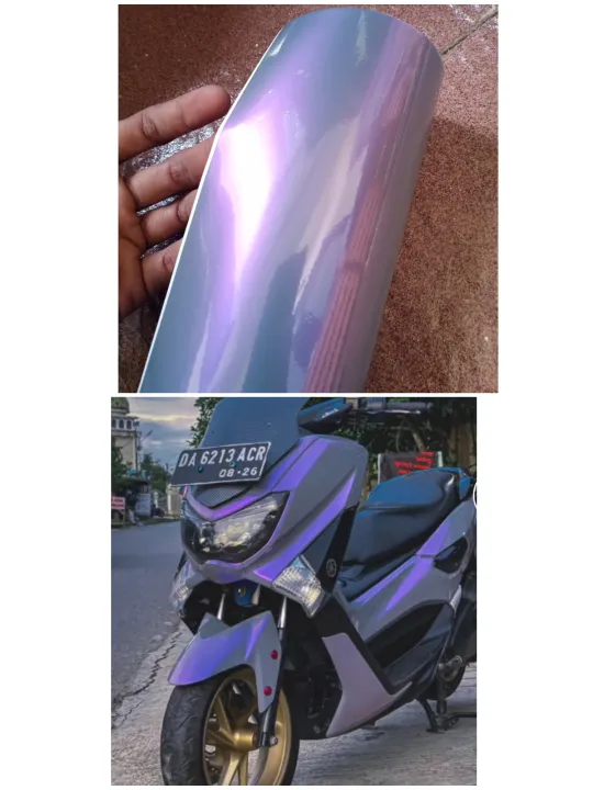 Sticker Skotlet Lembayung Ungu Permeter | Lazada Indonesia