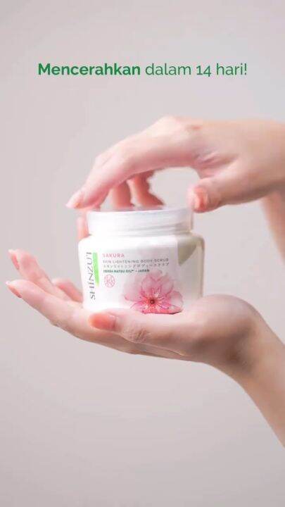 SHINZUI Skin Lightening Body Scrub 110g || Scrub Badan || Lulur Badan ...