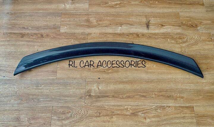 Mercedes Benz w204 Vorsteiner carbon fiber rear boot trunk ducktail lip ...