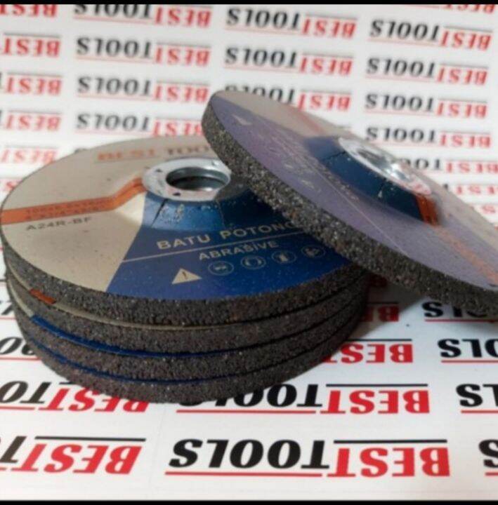 MATA GERINDA POLES BESI 4 INCH ASAH / MATA BATU GERINDA POLES | Lazada ...