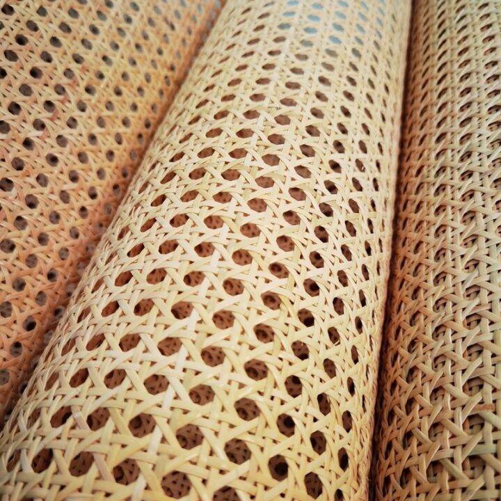 (SG shop) Natural rattan woven webbing cane weave sheet ratten ...