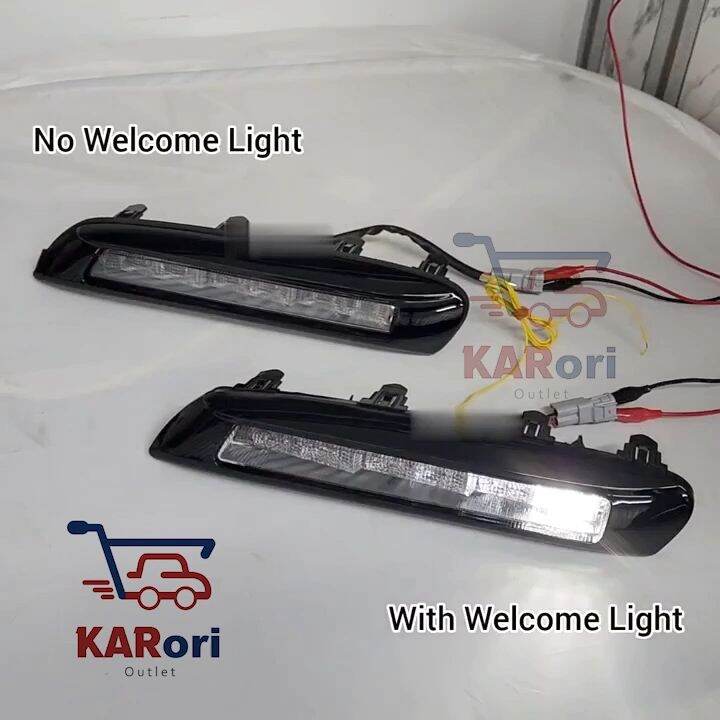 PERODUA MYVI FACELIFT (2022 - 2023) FRONT DAYTIME LED DRL FOG LIGHT / MYVI FACELIFT FRONT ...