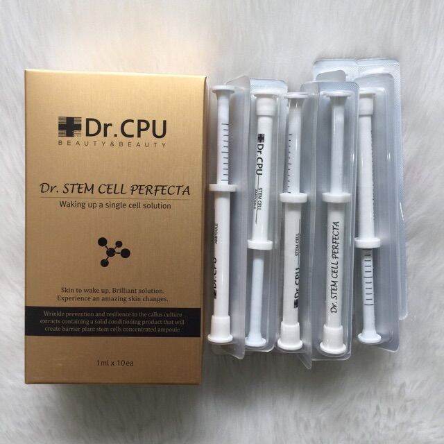 [Dr CPU] 5 xi lanh Ampoule Tế bào gốc Dr. Stemcell Perfecta Dr CPU dược mỹ phẩm chính hãng Hàn ...