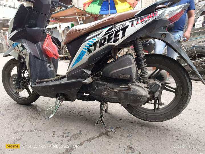 HONDA Beat V2 Stainless Center and Side stand With ehe | Lazada PH