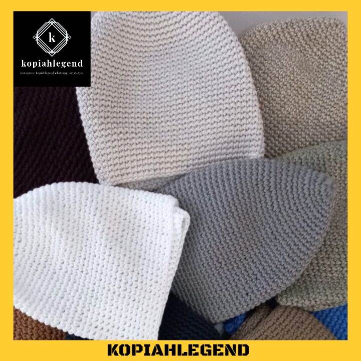 KOPIAHLEGEND Kopiah Kait Turkey Free Size Tebal Warna | Lazada