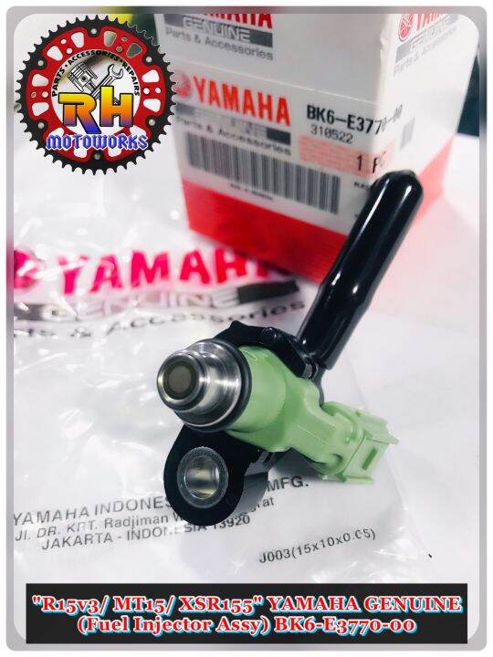 R15v3/ MT15/ XSR155 Fuel Injector Assy (BK6-E3770-00) YAMAHA GENUINE ...