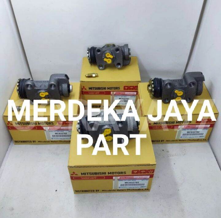 WHEEL CYLINDER BAWAH MASTER REM BAK REM BELAKANG-DEPAN PS120 SET 4PC ...