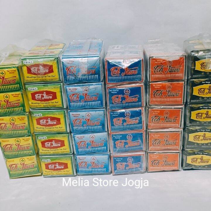 Teh Jawa 6 Pilihan Prima / Premium / Gold / Biru / Merah Kemasan 40 ...