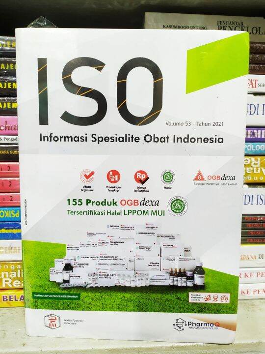 BUKU INFORMASI SPESIALITE OBAT INDONESIA ISO VOLUME 53 TAHUN 2021 | Lazada Indonesia