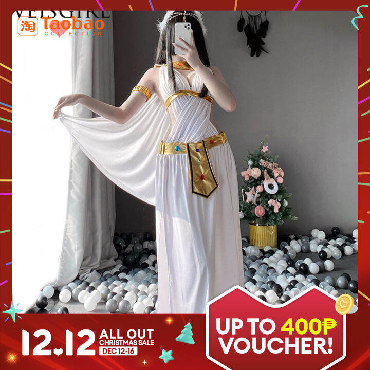 Exotic Western Style Dance Concubine Cos Cleopatra Costume Greek Arabic ...