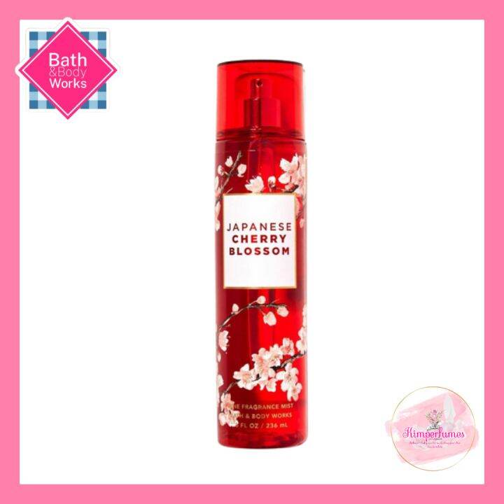 ORIGINAL Bath and Body works Fragrance Mist JAPANESE CHERRY BLOSSOM | Lazada PH