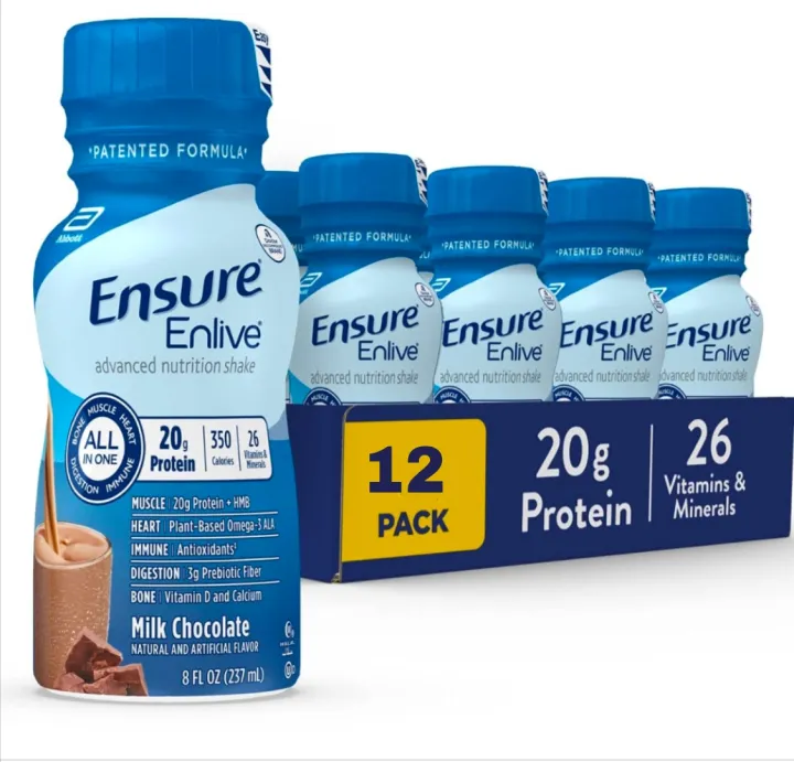 Ensure Enlive Therapeutic nutrition shake 237ml (pack of 12) | Lazada PH