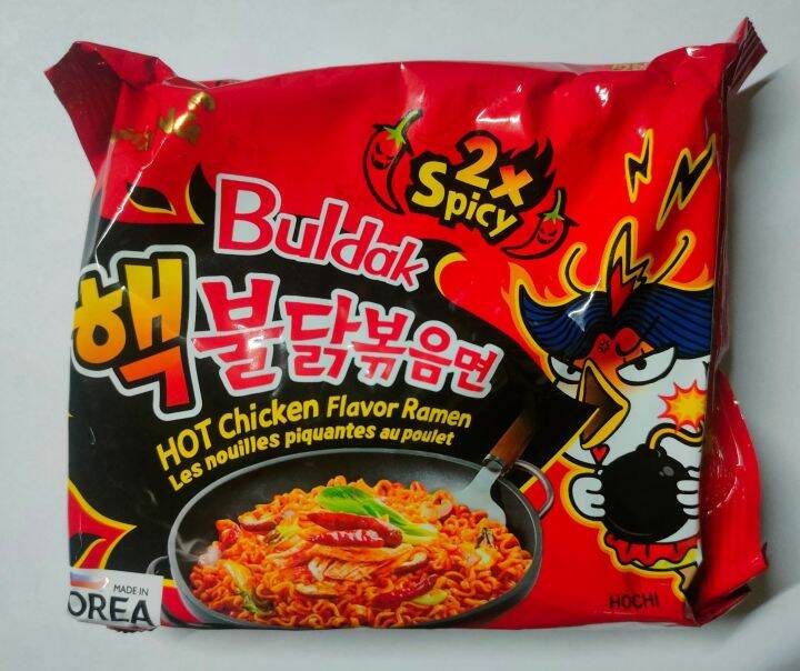 Samyang Buldak 2x Spicy Hot Chicken Flavor Ramen 140g Original (Korea ...
