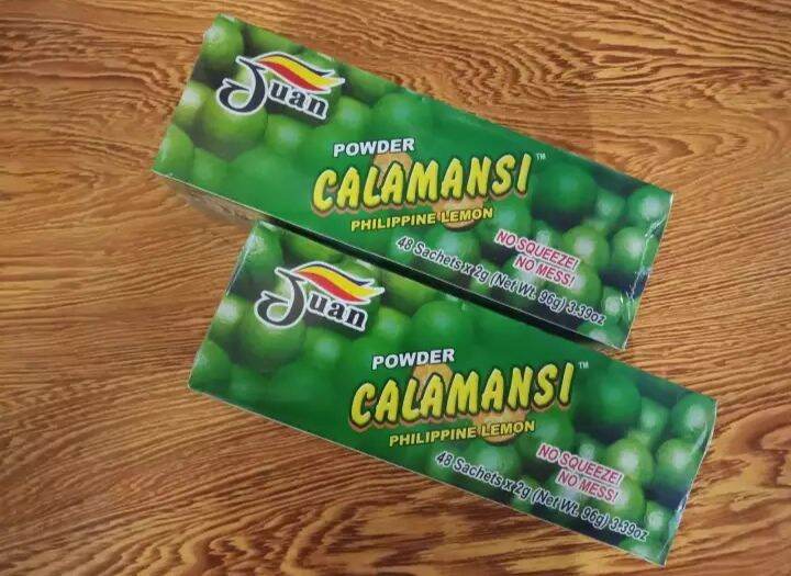 2 BOXES POWDER CALAMANSI 48-SACHET AUTHENTIC | Lazada PH