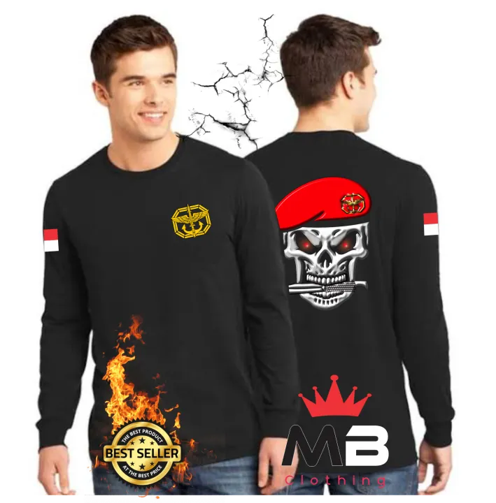 KAOS KOPASSUS LENGAN PANJANG / KAOS LENGAN PANJANG KOPASSUS / KAOS ... KAOS KOPASSUS LENGAN PANJANG / KAOS LENGAN PANJANG KOPASSUS / KAOS ...