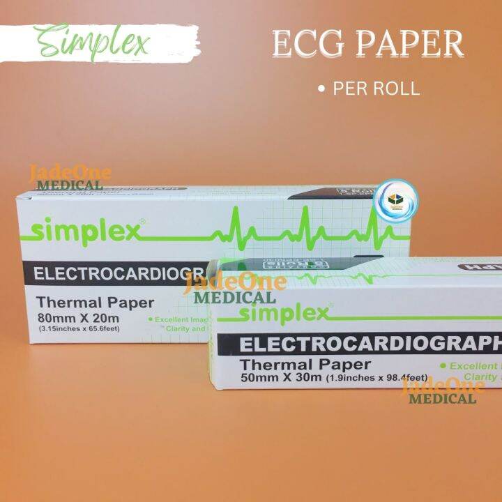 SIMPLEX ECG PAPER (per roll) | Lazada PH