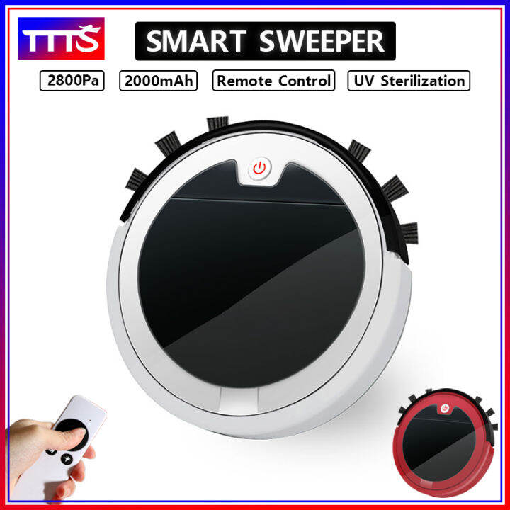 Smart Robot Vacuum Cleaner With Mop Wet and Dry Dust Collector 2800Pa ...