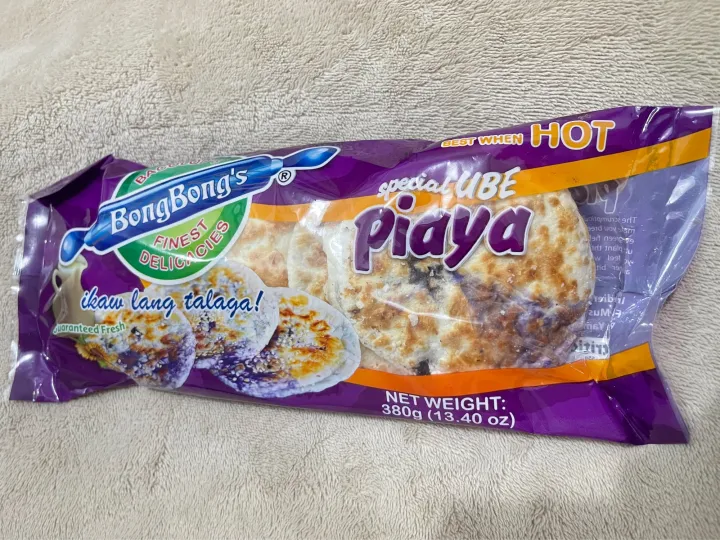 Bongbong’s Piyaya Ube Piaya 380 grams | Lazada PH