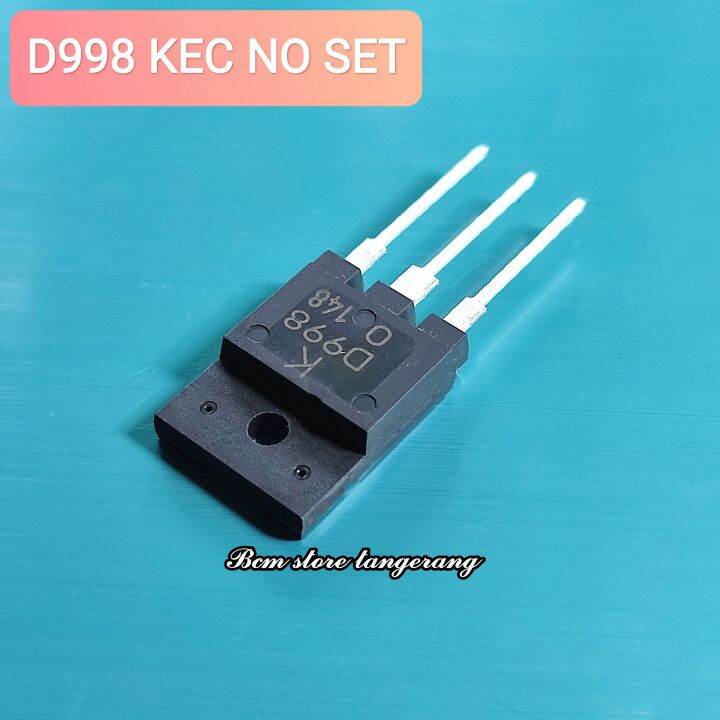 TRANSISTOR D998 D 998 KEC ASLI NO SET | Lazada Indonesia