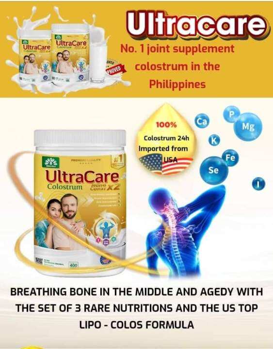 UltraCare Colostrum Milk- Calcium suppliment/400g | Lazada PH