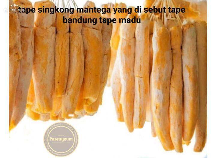 tape singkong mantaga kemasan besek bambu 1kg plus kemasan di jamin ...