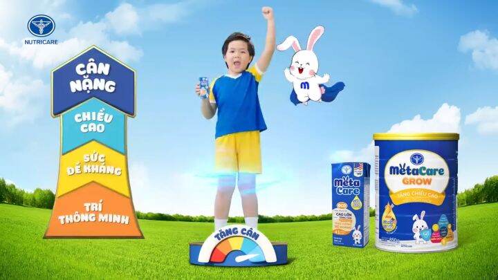 [QUÉT MÃ TRÚNG VÀNG] Sữa bột pha sẵn Nutricare Metacare ECO cho trẻ ...