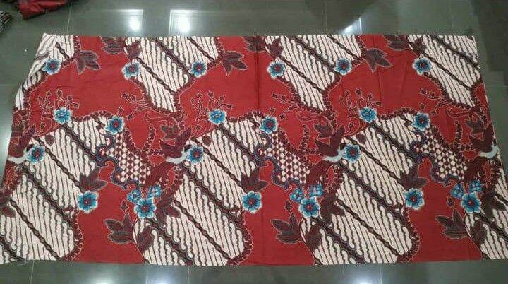 KAIN BATIK METERAN PRIMA HALUS UK PANJANG 210 CM X LEBAR 105 CM, WARNA ...
