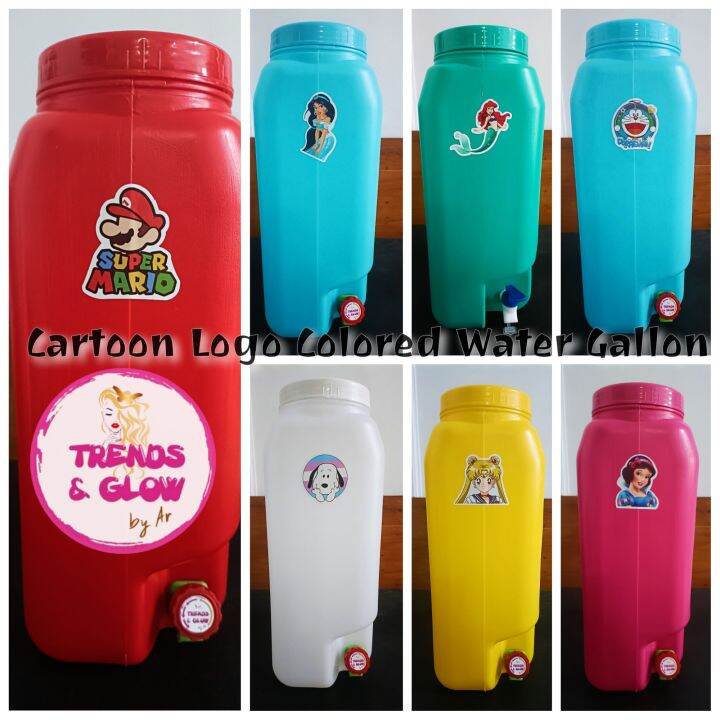 Trends Colored Water Gallon LOGO | Lazada PH