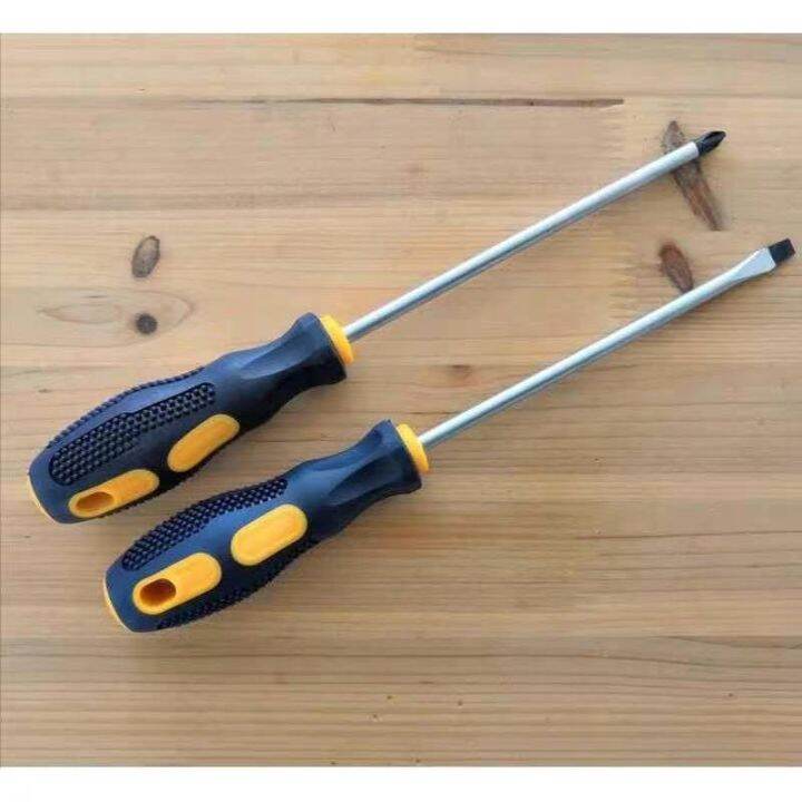 magnetic screw driver rubber handle (philip / flat), per pc or 2pc ...