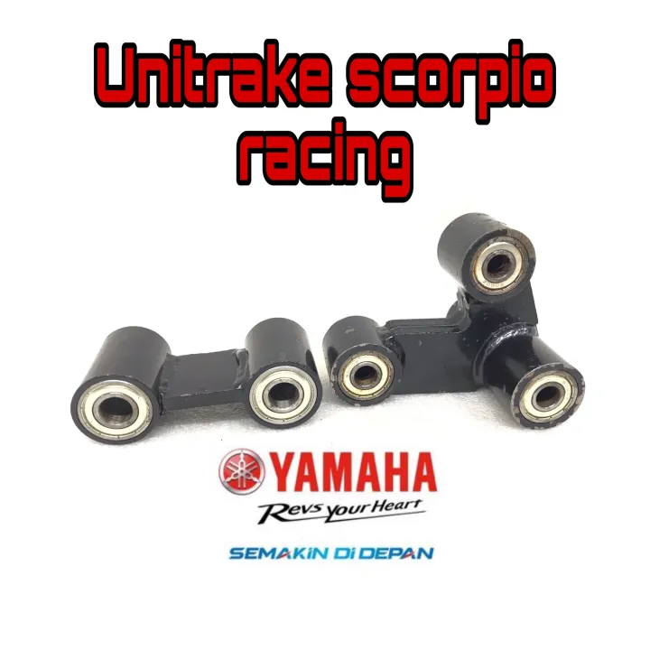 unitrack unitrake unitrek yamaha scorpio 3 lobang racing | Lazada Indonesia
