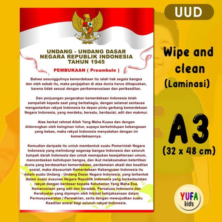 148 poster undang - undang dasar 1945 - poster UUD 1945 - Poster ...