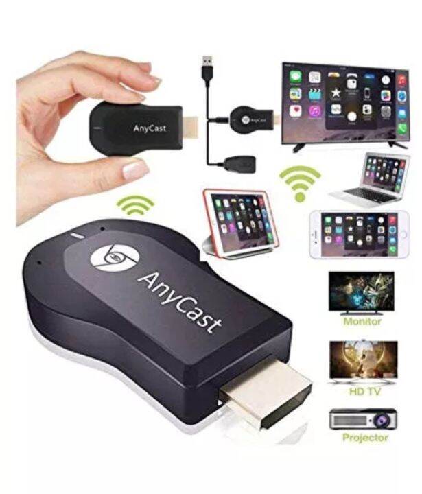 Wireless HDMI Dongle anycast kabel HDMI untuk menghubungkan perangkat elektronik ke TV yang ...