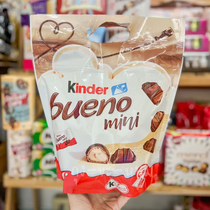 Kinder Bueno mini Chocolate คินเดอร์บูเอโน่มินิ รสช็อกโกแลต 68ชิ้น ...