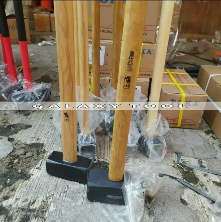 Palu Godam martil beton 1 Kg palu bodem gagang kayu sands | Lazada ...