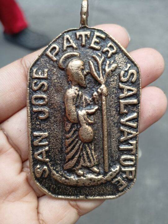 medalyong san Jose Salvatore/gabay proteksyon sa mga lamang lupa ...