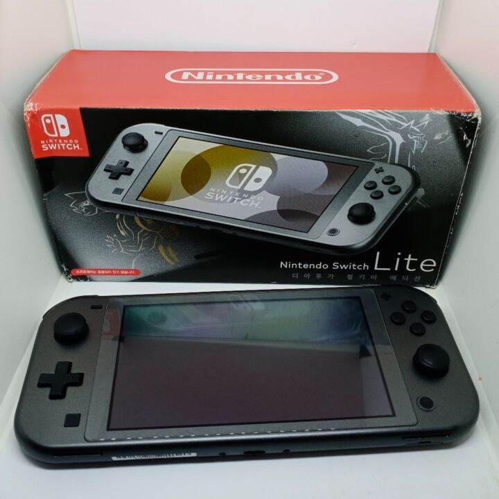 NINTENDO SWITCH LITE POKEMON DIALGA AND PALKIA LIMITED EDITION + 256GB ...