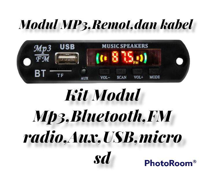 KIT MODUL MP3 player bluetooth | Lazada Indonesia