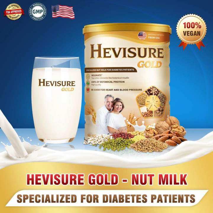 HeviSure Gold Milk 400g for Diabetes Stabilized of Blood Sugar | Lazada PH