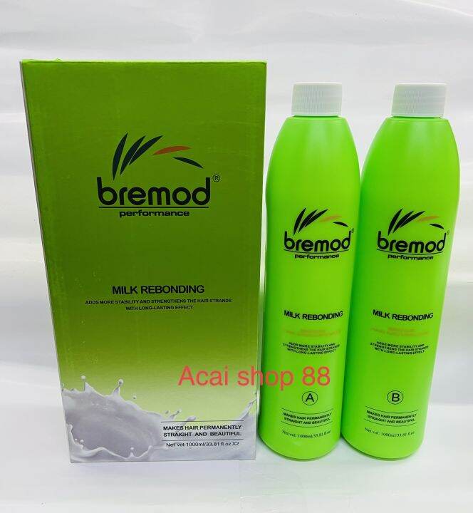 Milk rebond bremod performance milk rebonding 2in1 1000mlX2 | Lazada PH
