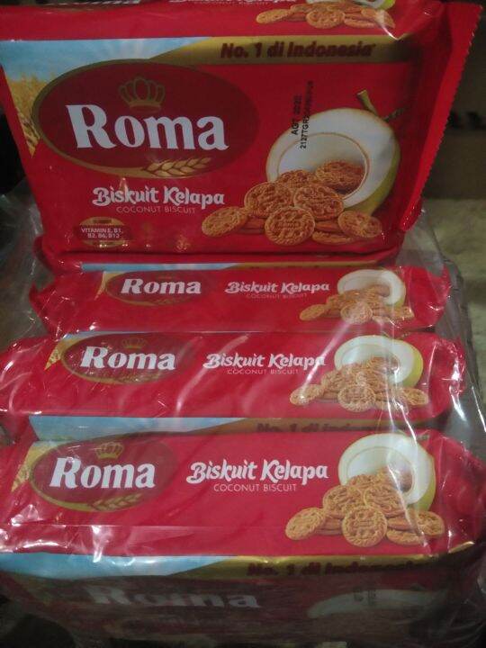 roma kelapa biskuit 1 dus | Lazada Indonesia
