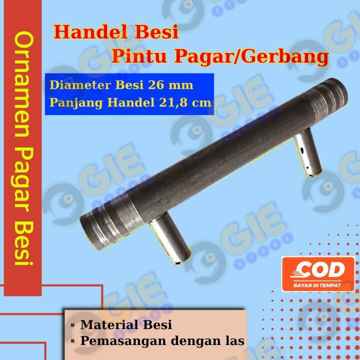 Handel Pegangan Pintu Besi Pagar Gerbang Tralis teralis | Lazada Indonesia